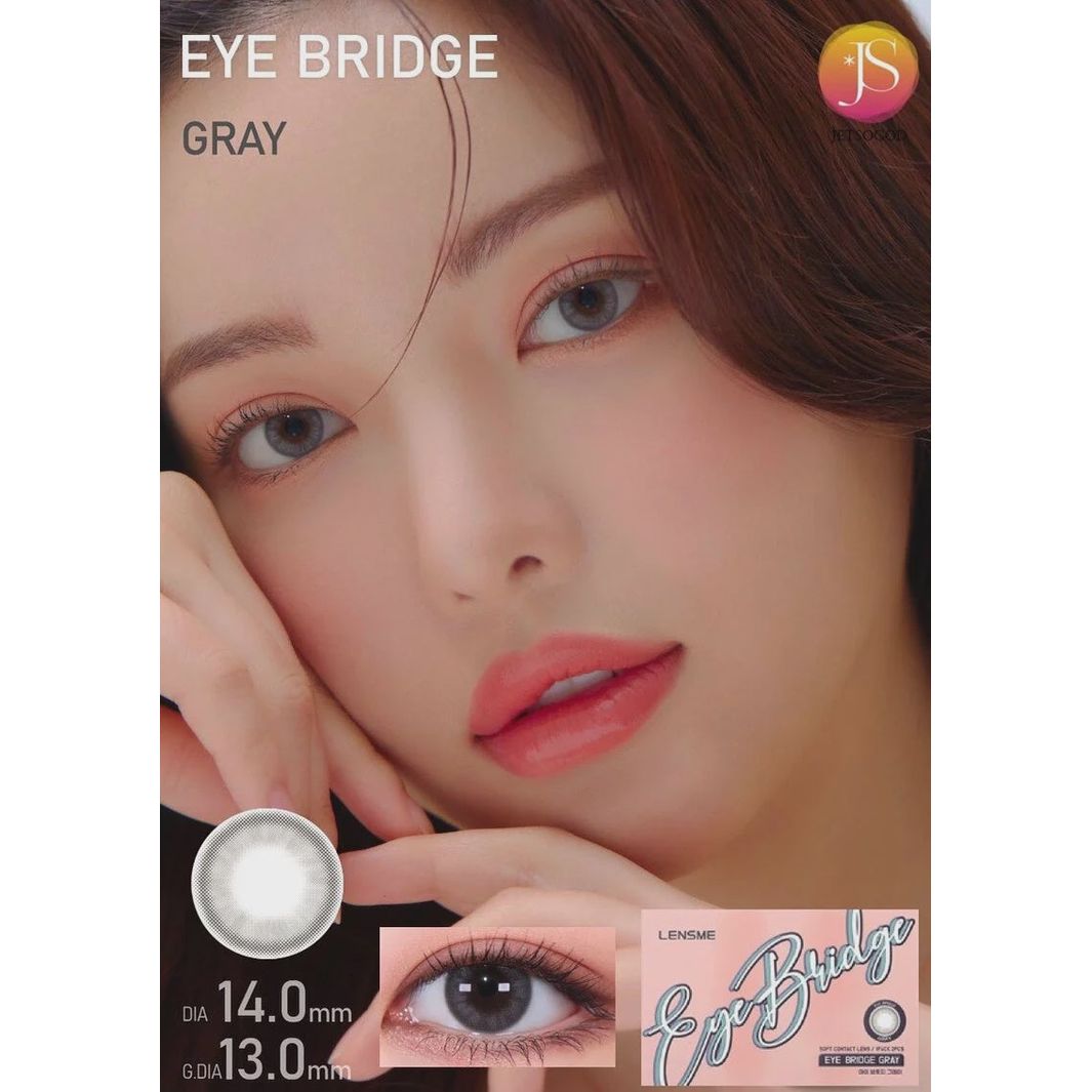 Eye bridge Grey Monthly – Pretty House Lenstore